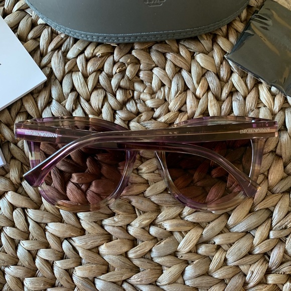 Emporio Armani | Accessories | New Emporio Armani Purple Phantos Shape ...